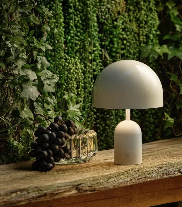 TOM DIXON Portable Bell Table Lamp - Grey