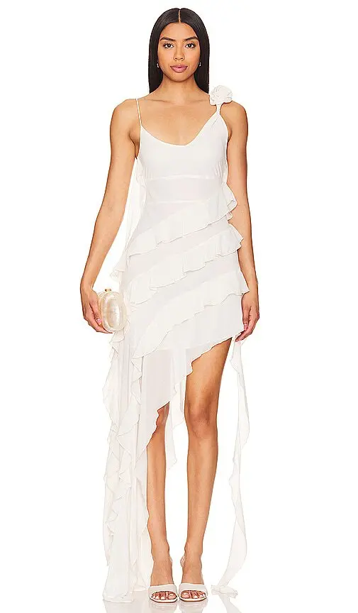 BUBISH Willow Ruffle Rosette Dress