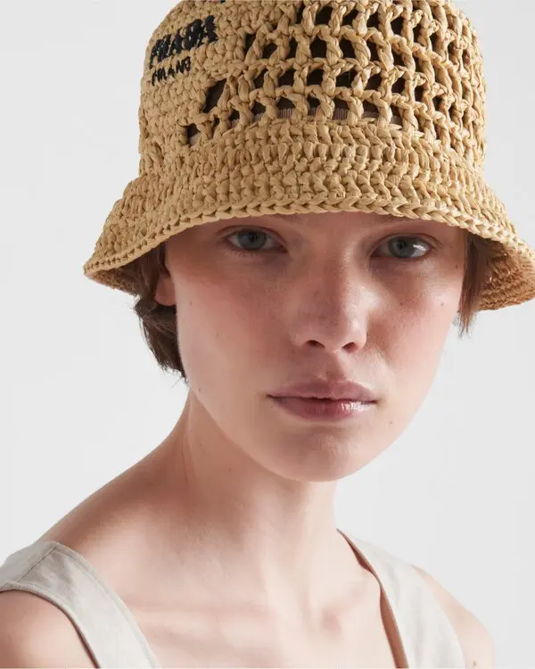 Prada Crochet Bucket Hat