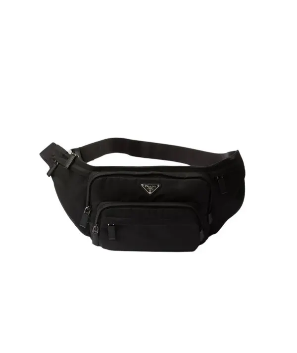 Prada Re-nylon And Saffiano Leather Belt Bag