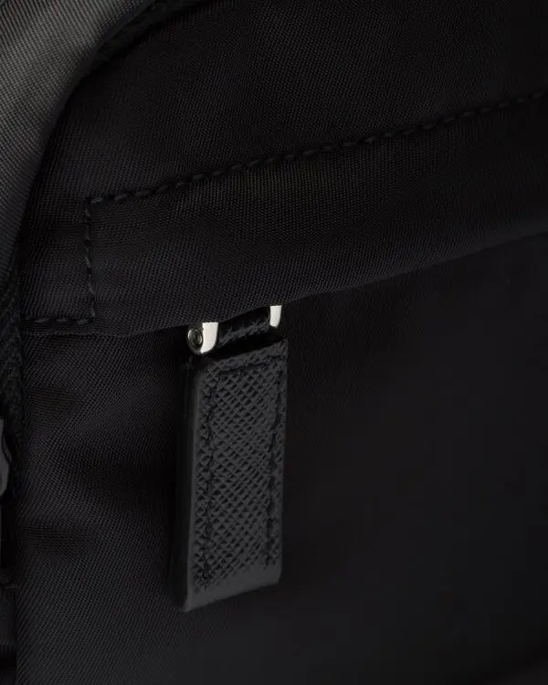 Prada Re-nylon And Saffiano Leather Belt Bag