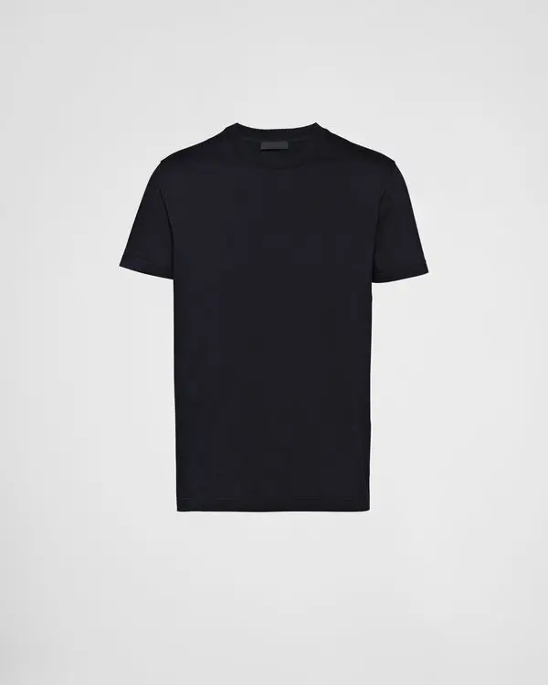 Prada Three Pack Cotton Jersey T-shirts