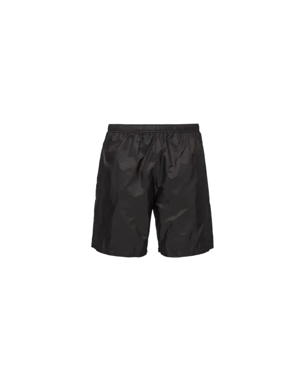 Prada Re-nylon Swim Trunks - Black