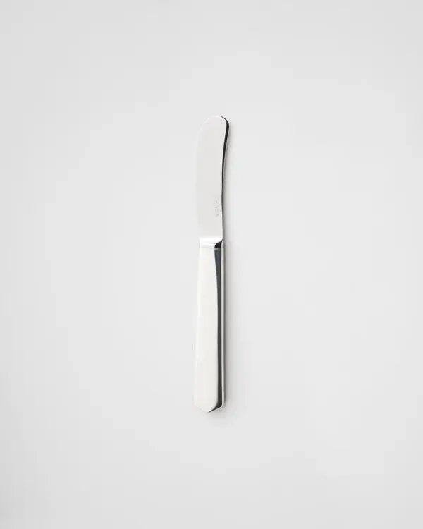 Prada Stainless Steel Butter Knife - Steel Gray