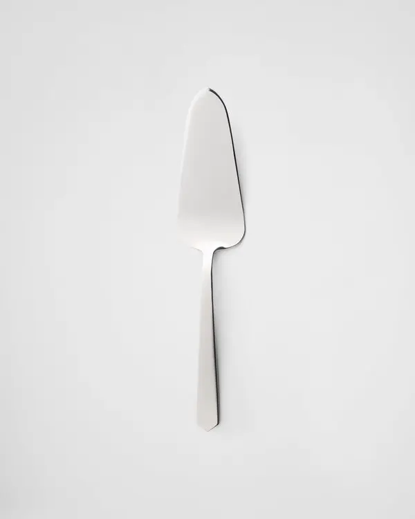 Prada Stainless Steel Cake Server - Steel Gray