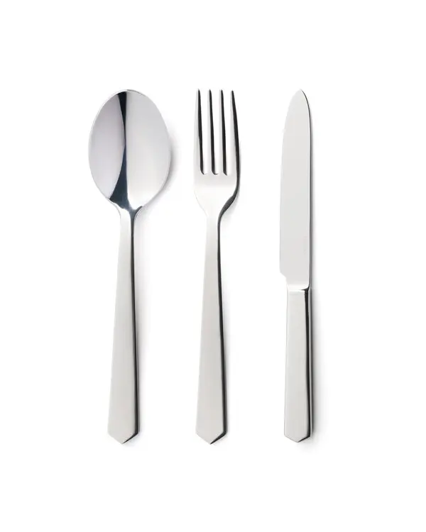 Prada Stainless Steel Flatware Set - Gold/silver
