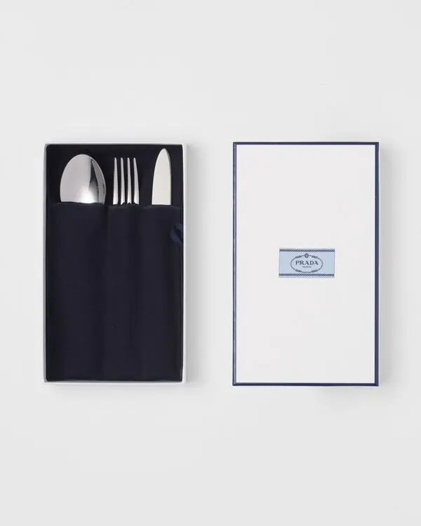 Prada Stainless Steel Flatware Set