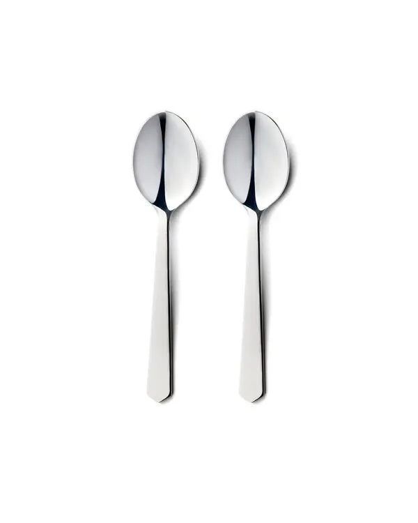 Prada Set Of Two Stainless Steel Coffee Spoons - Gold/silver