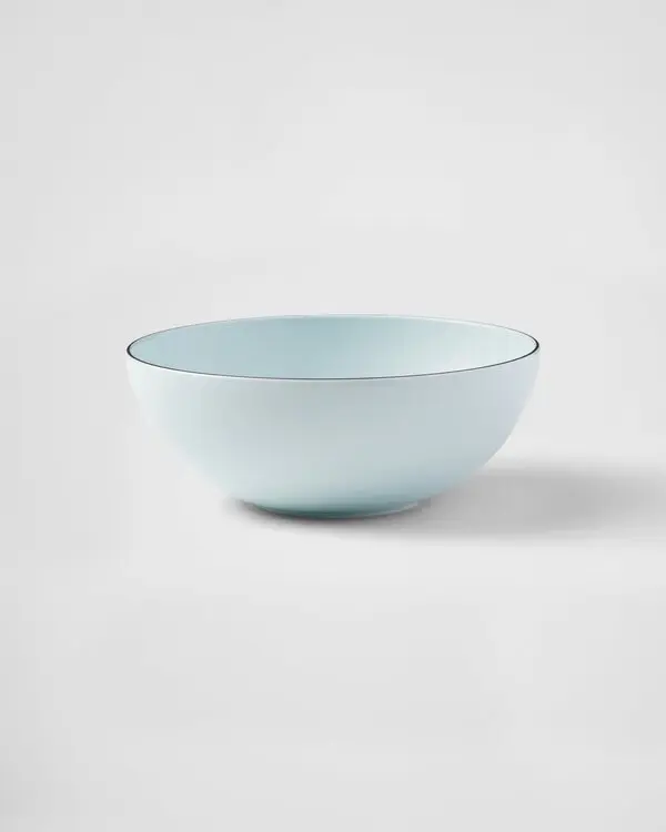 Prada Porcelain Salad Bowl - Celadon Light Blue