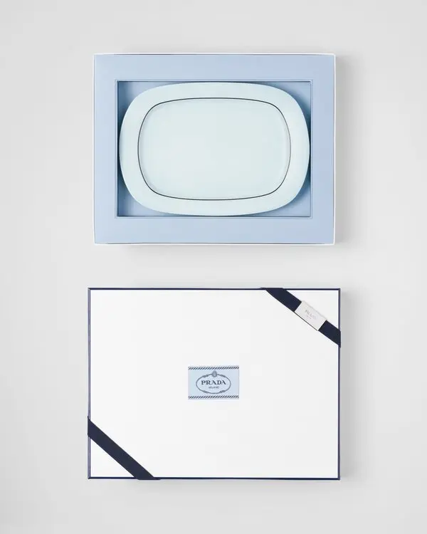 Prada Rectangular Porcelain Tray
