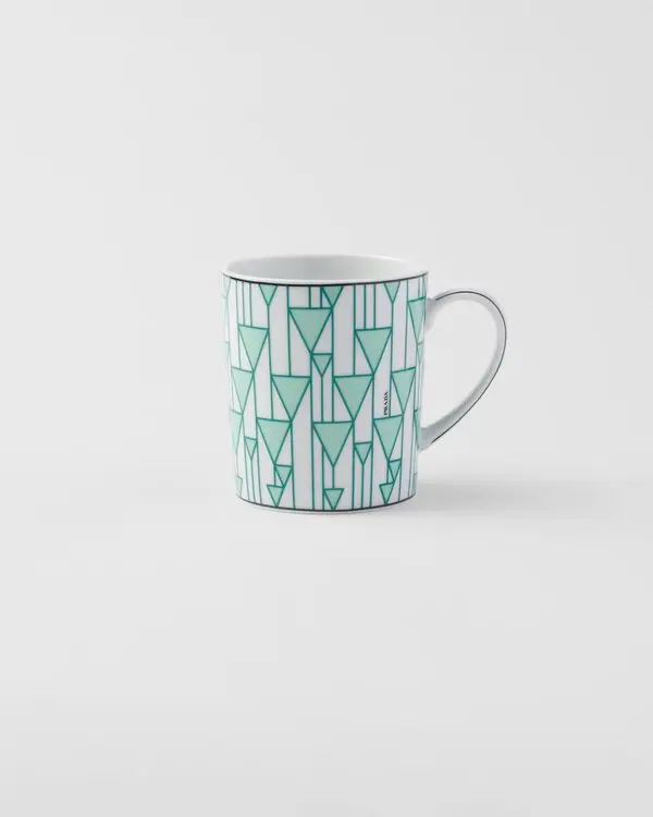 Prada Porcelain Mug Vienna - Green