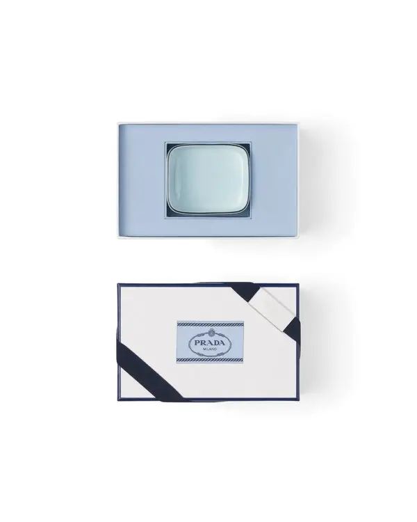 Prada Porcelain Sugar Bowl Celadon
