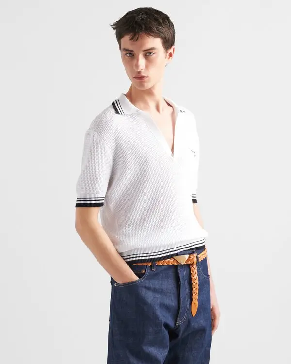 Prada Cotton Polo Shirt