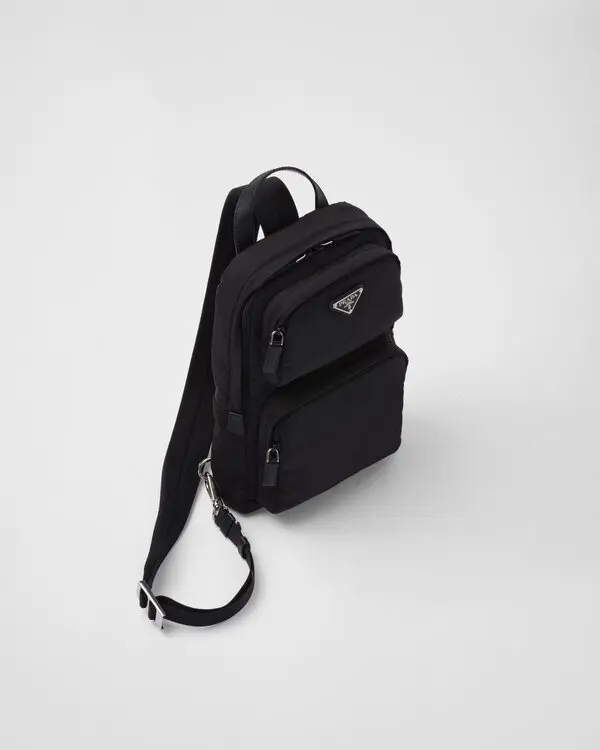 Prada Re-nylon And Saffiano Leather Backpack