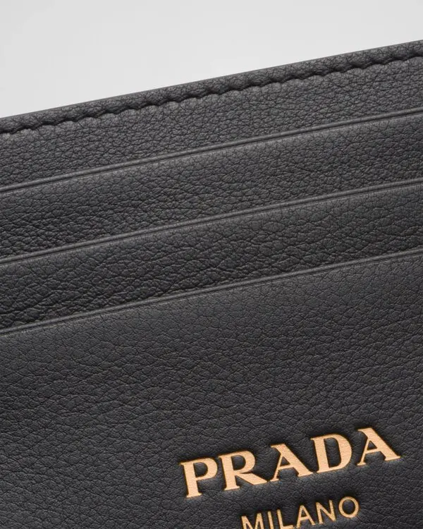 Prada Leather Card Holder