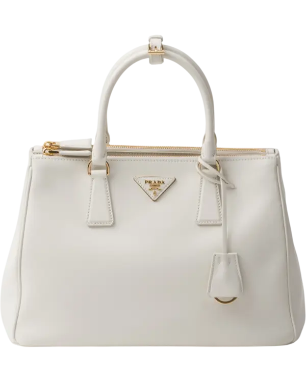Prada Galleria Large Leather Bag - White
