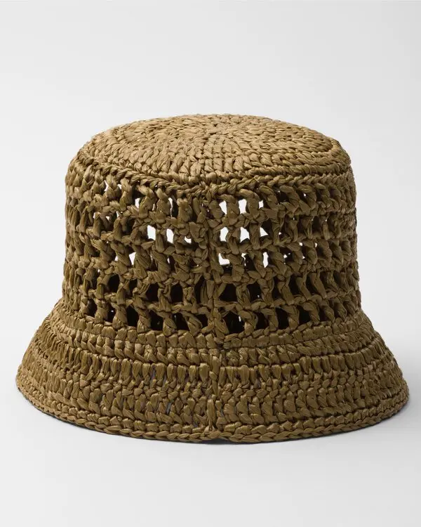 Prada Crochet Bucket Hat