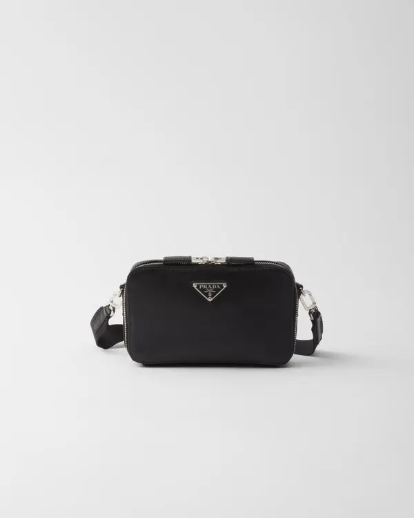 Prada Brique Saffiano Leather Bag - Black