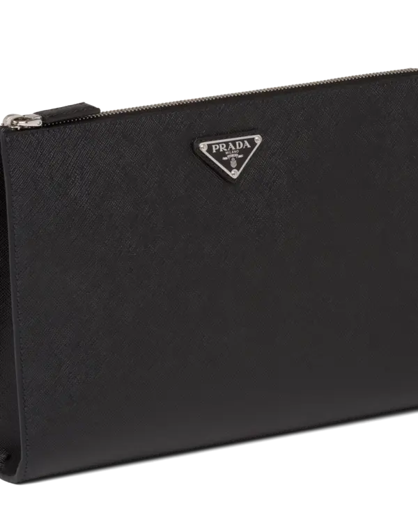 Prada Saffiano Leather Pouch