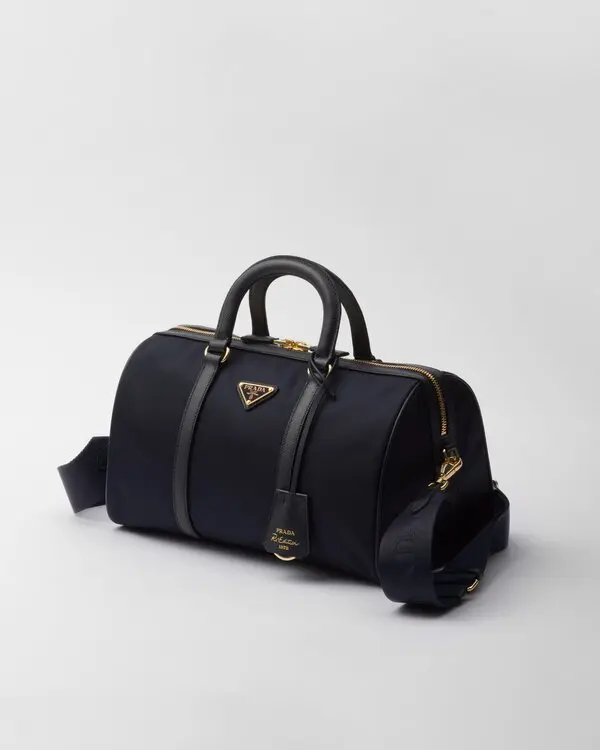 Prada Re-Edition 1978 Re-Nylon And Saffiano Leather Top-Handle Bag
