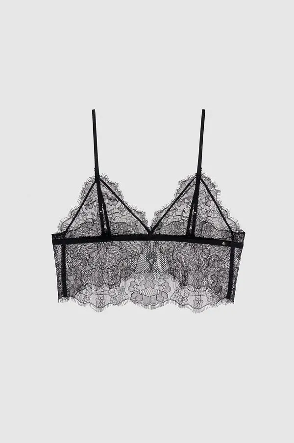 ANINE BING Lace Bralette - Black