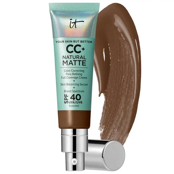 IT COSMETICS Cc+ Cream Natural Matte Foundation With Spf 40 - Neutral Deep