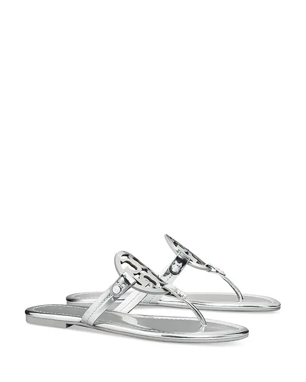Tory Burch Miller Sandals - Argento