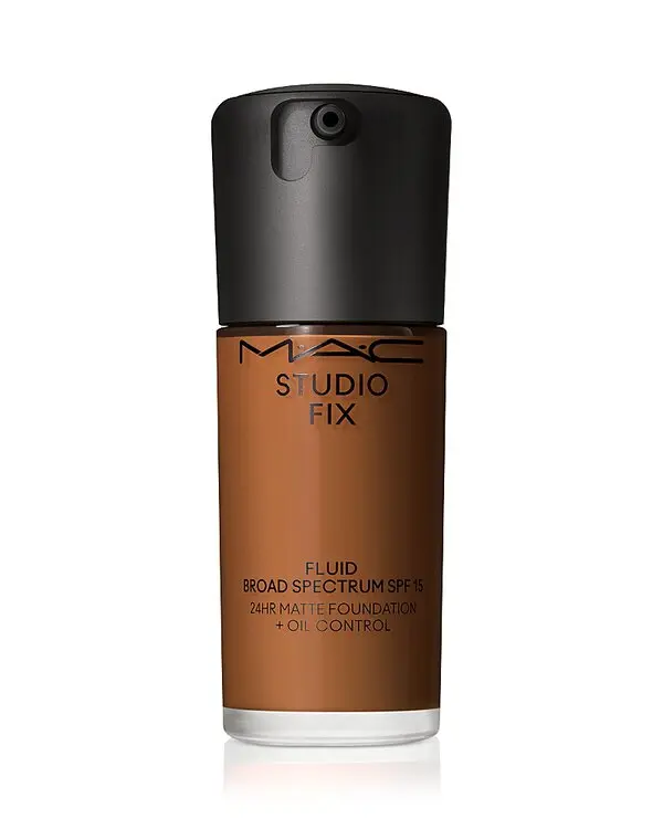 MAC COSMETICS Studio Fix Fluid Spf 15 24hr Matte Foundation + Oil Control 1 Oz - C