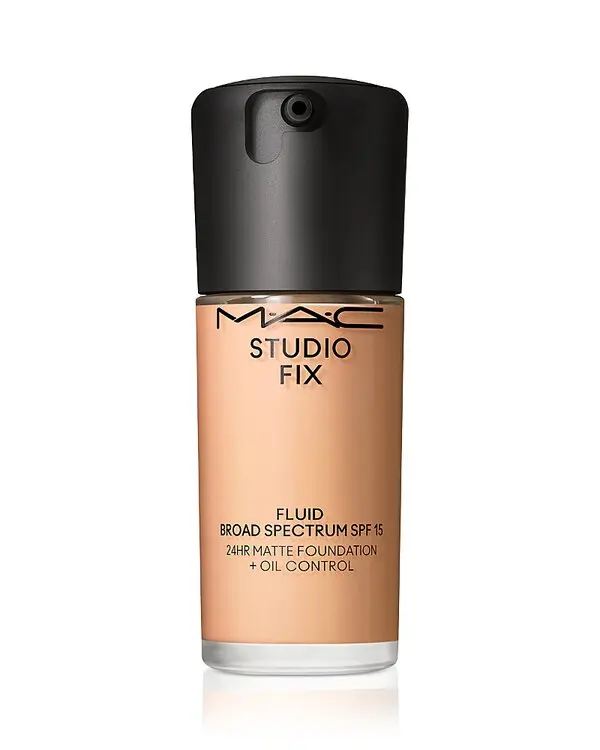 MAC COSMETICS Studio Fix Fluid Spf 15 24hr Matte Foundation + Oil Control 1 Oz - N