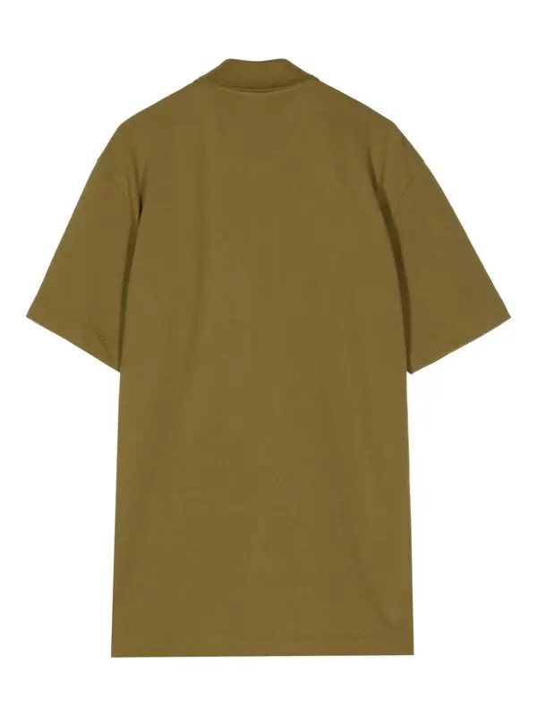 Maison Kitsuné Logo-appliqué Cotton Polo Shirt