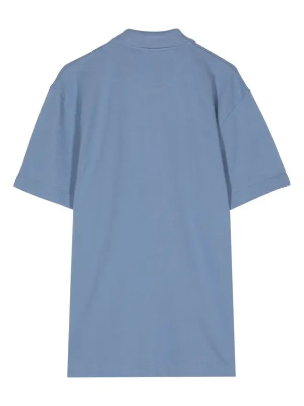 Maison Kitsuné Logo-appliqué Cotton Polo Shirt