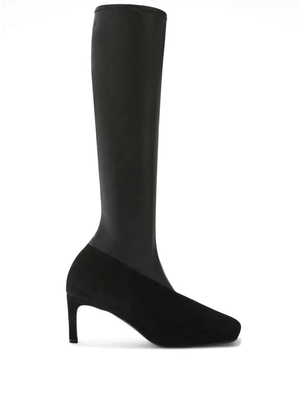 JIL SANDER 70mm Panelled Boots - Black