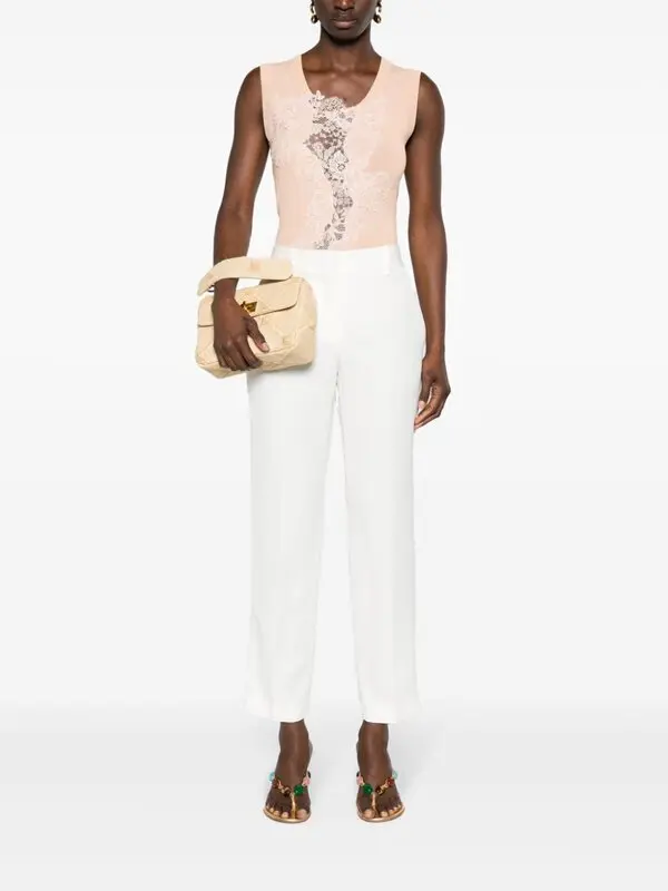 Ermanno Scervino Mid-rise Tailored Trousers