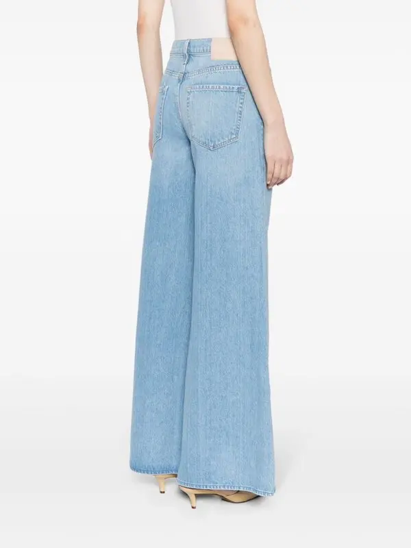 MOTHER Slung Sugar Cone Sneak Flared Jeans