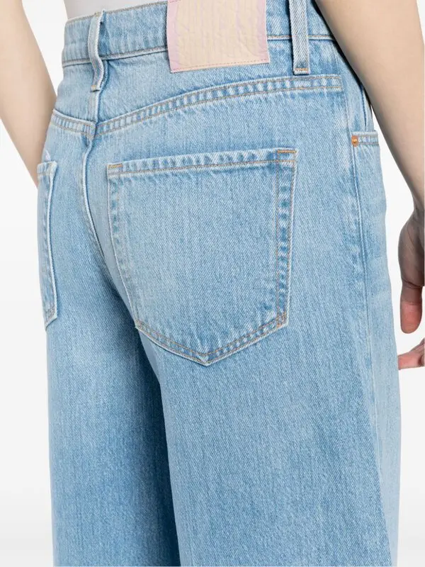 MOTHER Slung Sugar Cone Sneak Flared Jeans