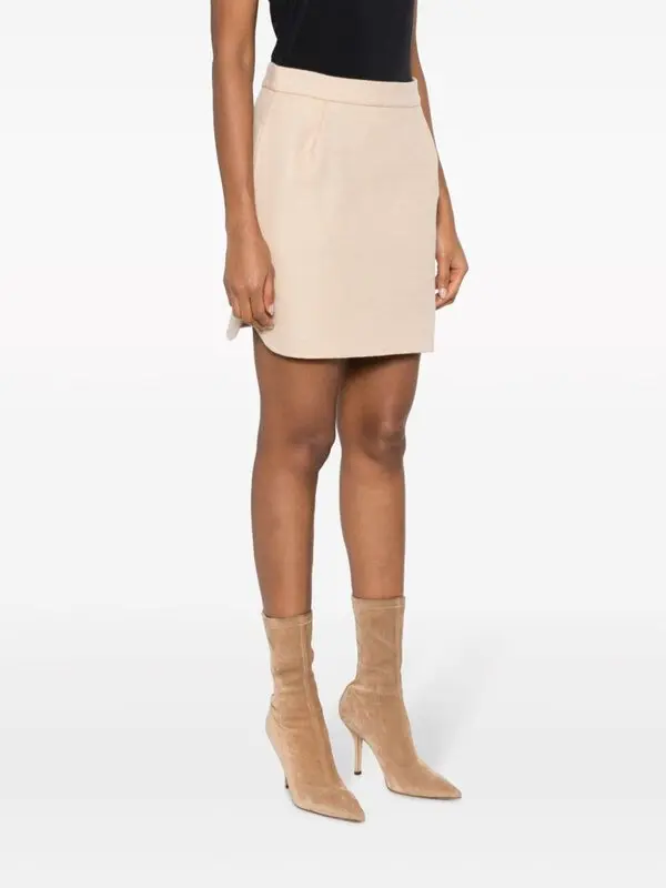Max Mara Bobbio High-waisted A-line Skirt - Neutrals