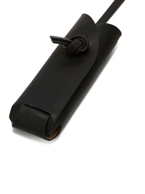 JIL SANDER Logo-embossed Leather Pocket Knife