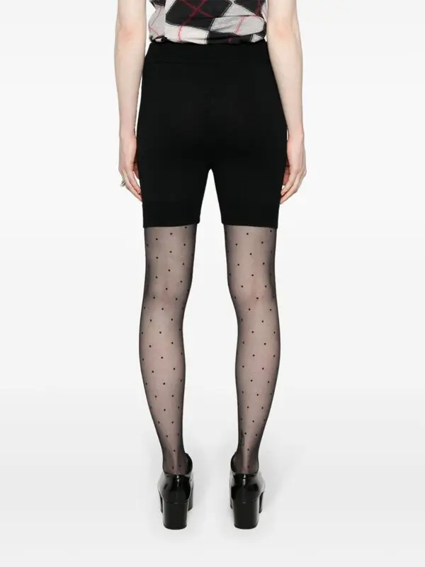 VIVIENNE WESTWOOD Embroidered-logo Knitted Shorts