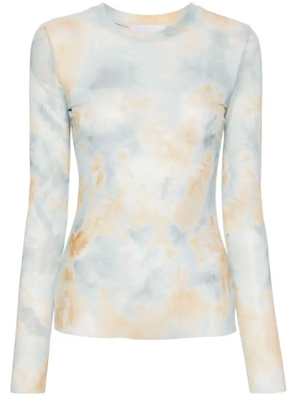 Erika Cavallini Graphic-print Top - Blue