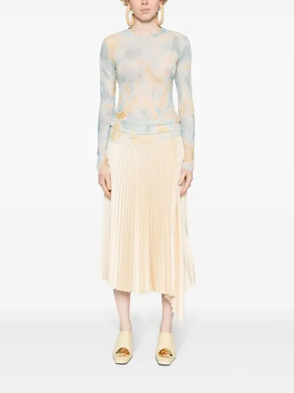 Erika Cavallini Graphic-print Top - Blue