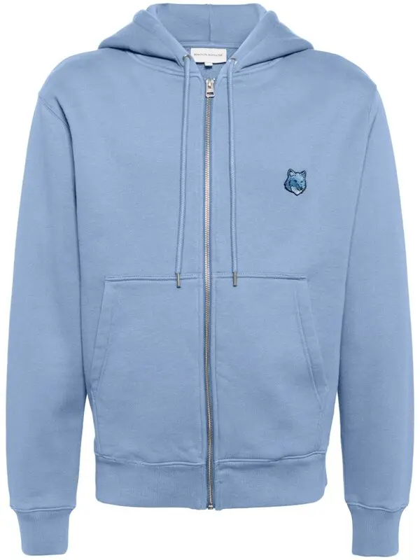Maison Kitsuné Bold Fox Cotton Zip-up Hoodie