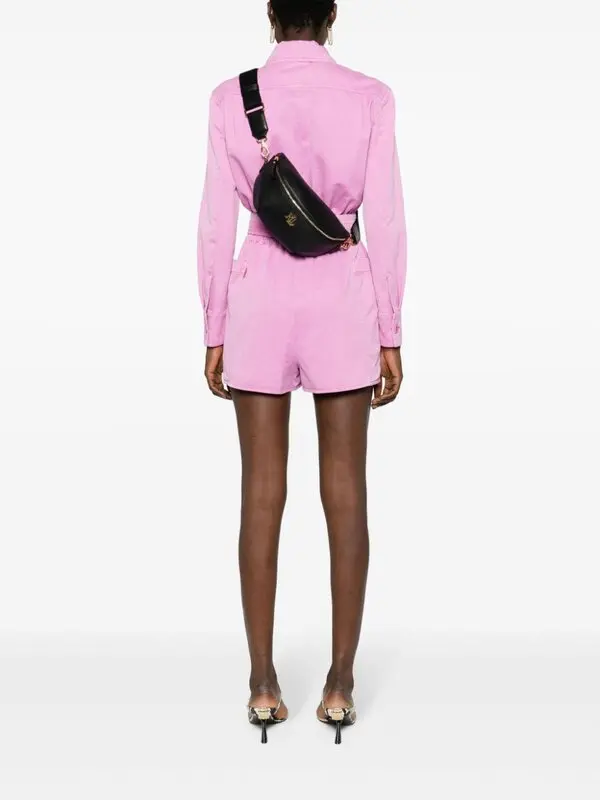 Ralph Lauren Marcy Leather Belt Bag - Black