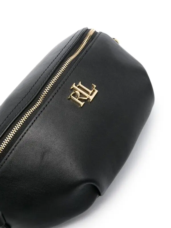 Ralph Lauren Marcy Leather Belt Bag - Black