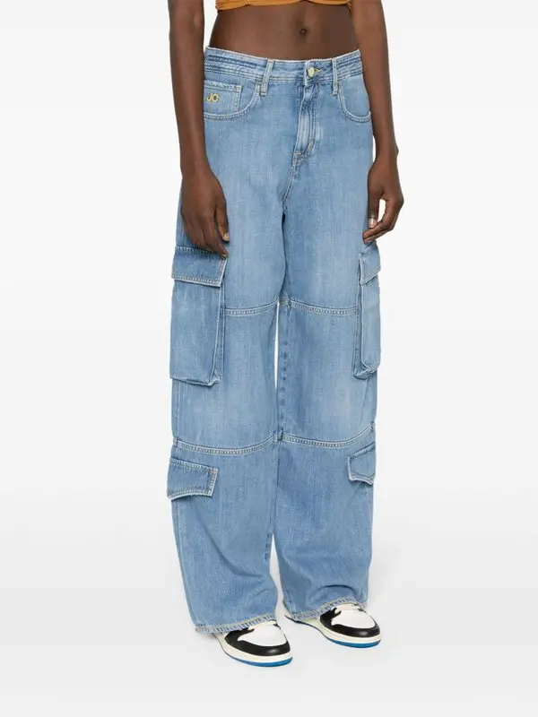 Jacob Cohen Riri Logo-embroidered Jeans - Blue