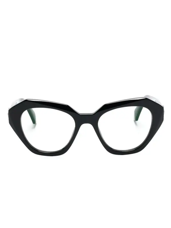Off-White Butterfly-frame Glasses - Black