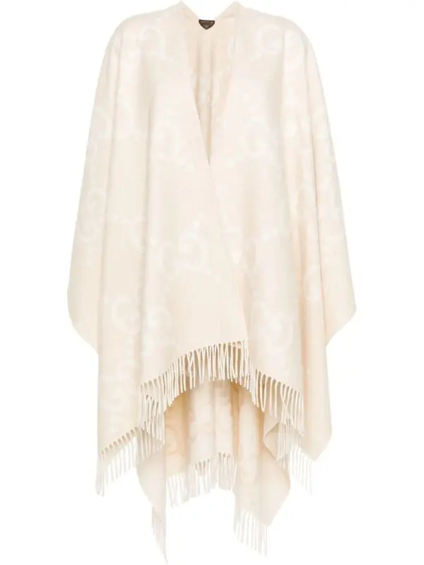 Gucci Jumbo-gg Cashmere Cape