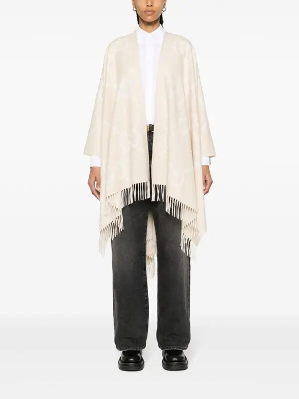 Gucci Jumbo-gg Cashmere Cape