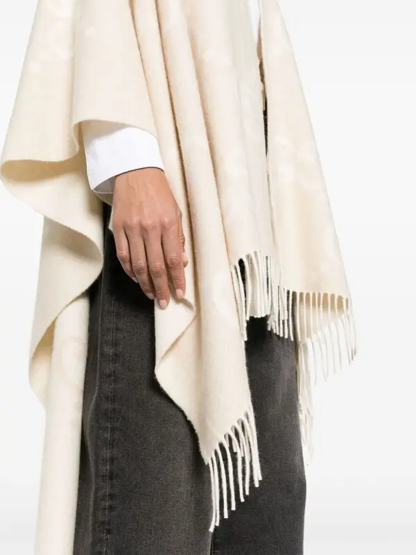 Gucci Jumbo-gg Cashmere Cape
