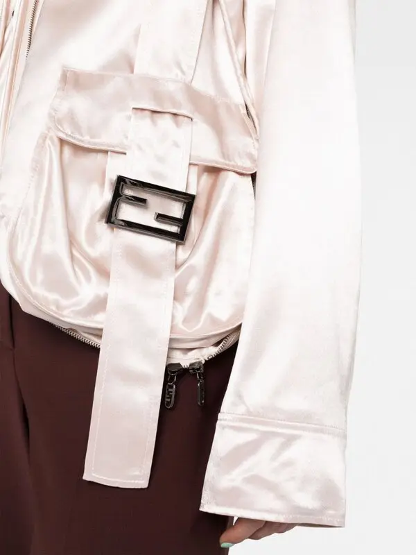 Fendi Ff Pocket-detail Jacket