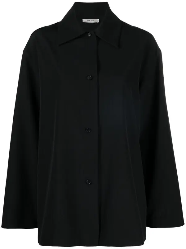 THE ROW Rigel Wool Shirt